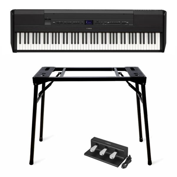 Yamaha P-525 Black + Stand (DPS10) + Pedals (FC35) Wide selection Fast ...